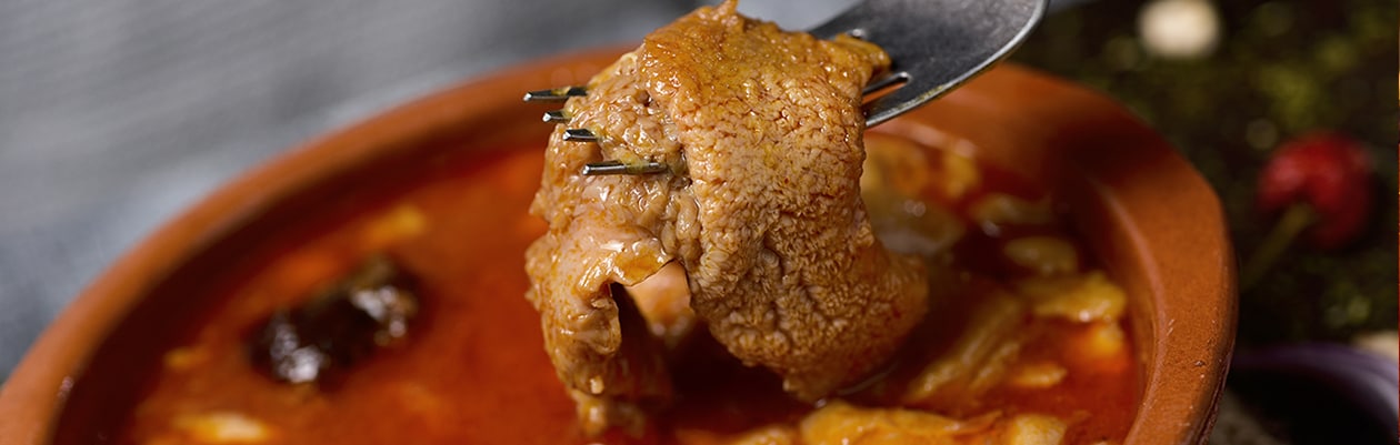 Serving Tripe in Beijing