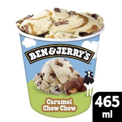 Ben & Jerry’s Caramel Chew Chew 465ml | Stock up now!