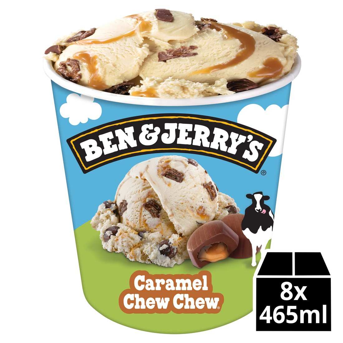 Ben & Jerry’s Caramel Chew Chew 465ml