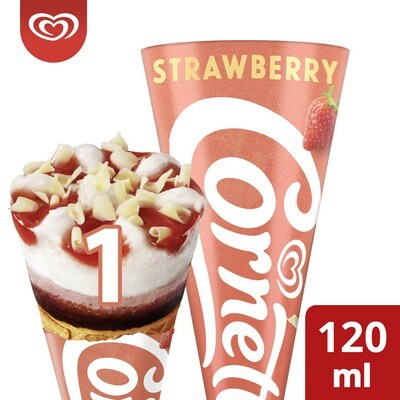 Cornetto Strawberry 120ml